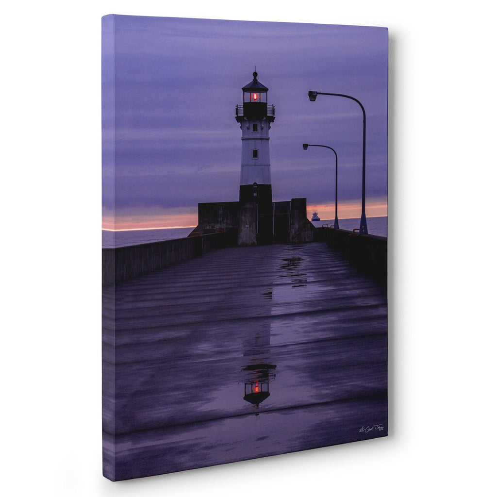 Lavender Lighthouse Canvas Print – Jennifer Ditterich Designs