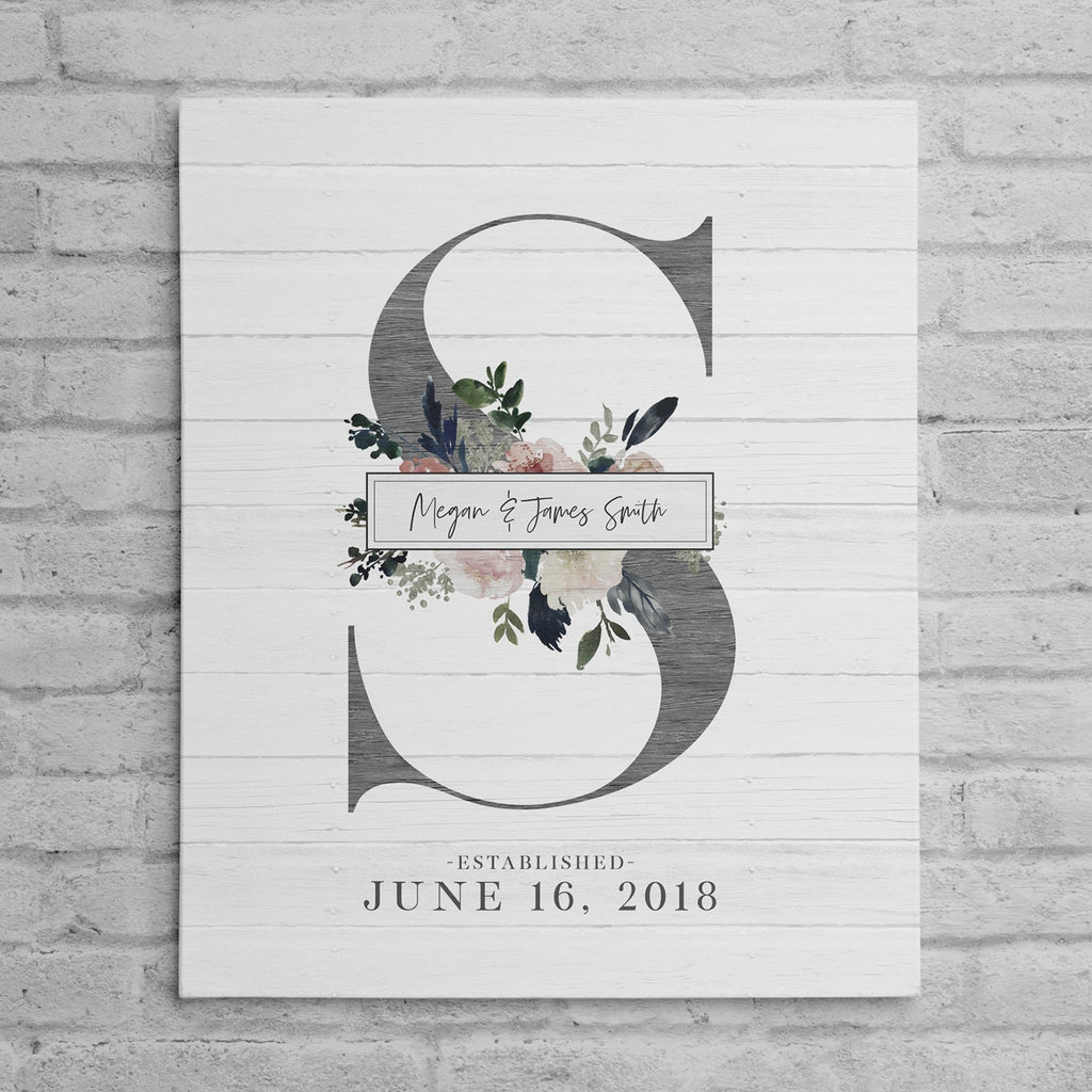 Wedding Monogram Print – Jennifer Ditterich Designs