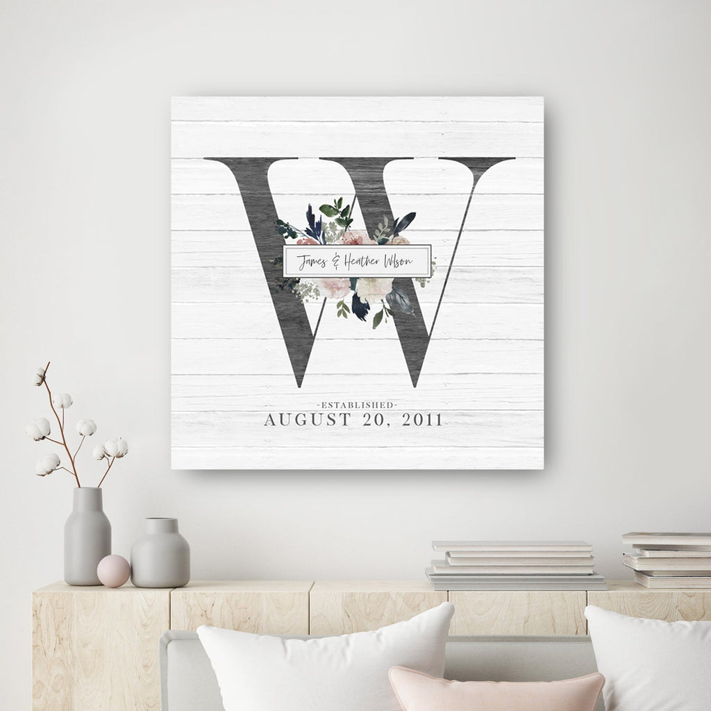 Wedding Monogram Print – Jennifer Ditterich Designs